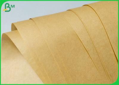 China Good Stiffness Unbleached Wrapping Kraft Paper For Food Grade Approved for sale