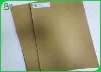 China 80gsm 140gsm Recycled Wood Pulp Unbleached Kraft Paper Roll For Wrapping for sale