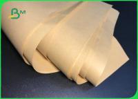 China 100% Safe Natural Bamboo Kraft Paper 40gsm 50gsm For Food Packages for sale
