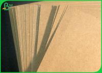 China Recycled 50gsm Fluting Base Brown Kraft Paper For Document & Gift Wrapping for sale