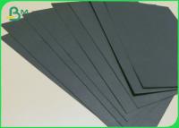 China SGS 225g 350g 400g High Class Black Card Board For Wine Gift Boxes Bags for sale
