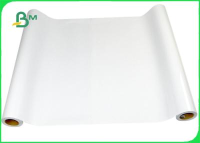 China Large Format 120g Eco Solvent Adhesive Paper Roll For Posters 50