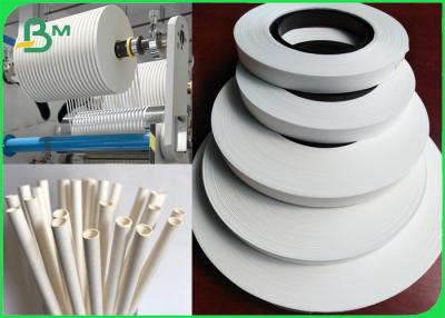 China Food Grade Colorful Printable White Kraft Paper 60gsm For Paper Straws for sale