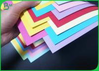 China 240gr 300gr Color Bristol Card Good Tensile Strength For Paper Folding for sale