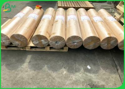 China Washable Kraftpaper Roll 0.55mm Abrasion Resistance For Home Storage Bag for sale