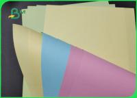 China Uncoated 240gsm 300gsm Color Bristol Card Sheet For Handcraft Smooth for sale