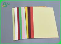 China Beautiful 80 / 110 / 220gsm Stable Color Bristol Card For Photo Album Colored Books for sale