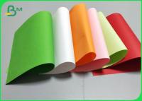 China Beautiful 80 / 110 / 220gsm Stable Color Bristol Card For Photo Album Colored Books for sale