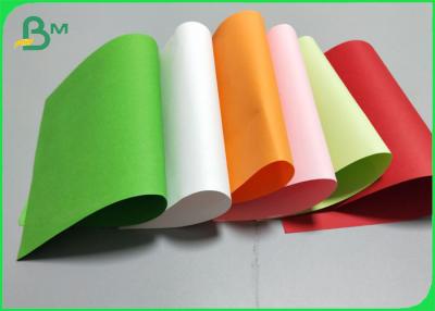 China Beautiful 80 / 110 / 220gsm Stable Color Bristol Card For Photo Album Colored Books for sale