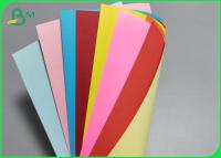 China Beautiful 80 / 110 / 220gsm Stable Color Bristol Card For Photo Album Colored Books for sale