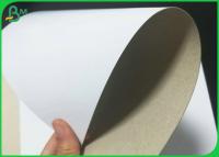 China Grey Back Coated Duplex Paperboard Recycled Printing Paper For Package for sale