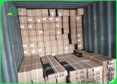 China Wood Pulp 914 * 50m CAD Plotter Paper Roll For Inkjet Printing Waterproof for sale