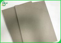 China Grey Graphic Paper Cardboard 1.5MM 2MM Compressed Packaging Chipboard sheets for sale