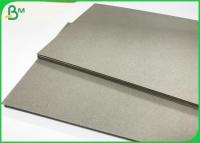 China Grey Graphic Paper Cardboard 1.5MM 2MM Compressed Packaging Chipboard sheets for sale