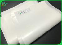 China 30gsm To 60gsm coated Mg Bleached Kraft White Paper Roll for Food packing for sale