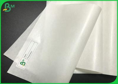 China 30gsm To 60gsm coated Mg Bleached Kraft White Paper Roll for Food packing for sale