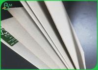 China Uncoated 2mm Grey Hard Board Recycled Pulp High Stiffness For Making Gift Box for sale