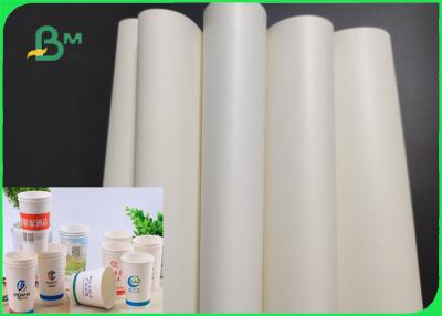 China Food Grade 190gsm + 30g PE Cupstock Based Paper For Supermarket Smooth for sale