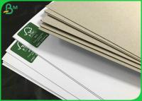China Recycled Pulp White Surface Brown back board 230g 300g Duplex Packaging Paper for sale