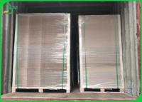 China Durable 1.5mm 1.8mm Recycled Green Mounted Grey Paper Cardboard Sheets 70 * 100cm for sale