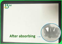China Strong Absorption 0.9mm 1.0mm 1.2mm White Uncoated Paper In Sheet For Coasters for sale