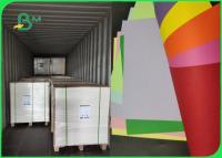 China 180gsm 787mm Colored Woodfree Paper Sheet For Picture High Clear for sale