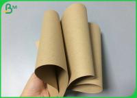 China No Coating 60g 80g Brown kraft Paper For Notebook Cover Raw Material for sale