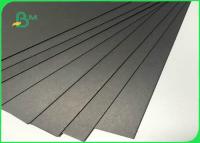 China 250gsm 300gsm 350gsm 400gsm 70 * 100cm Black Cardboard For Invitation Card for sale