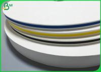 China 15mm Juice Straw Paper Reels Color Stripes Food Grade Approved For Drinking for sale