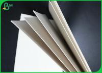 China 0.6mm White Water Blotting Board Moisture Absorption As Coaster Material for sale