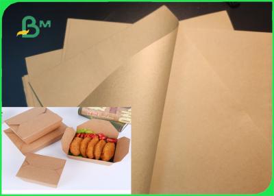 China Wood Pulp 40gsm 50gsm Brown Kraft Paper For Shopping Bag Tear Resistance for sale