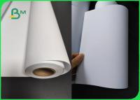 China Recycled 20LB Engineering Copier Paper Rolls Opaque White Bond for sale