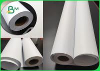 China Recycled 20LB Engineering Copier Paper Rolls Opaque White Bond for sale