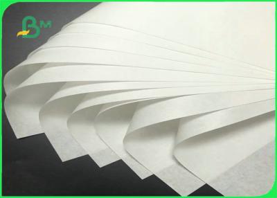China 40gsm 50gsm 60gsm + 10g Nontoxic PE Film White Craft Paper For Cookie Packaging for sale