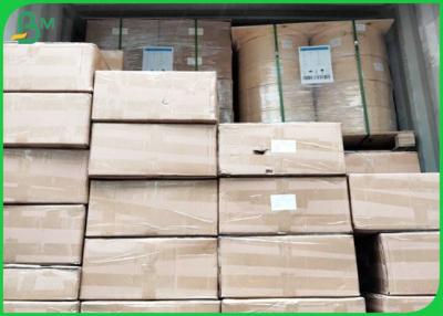 China Food Grade Certification Straw Wrapping Kraft Paper 24g 28g 25mm 44mm In Rolls for sale