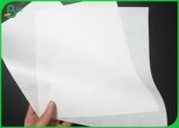 China Food Grade Sugar Wrapping White Kraft Paper 40g 50g Light Weight In Rolls for sale