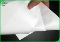 China Food Grade Sugar Wrapping White Kraft Paper 40g 50g Light Weight In Rolls for sale