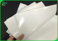 China PE Gloss / Matt coated 30g - 400g White kraft paper board for Wrapping Eatables for sale