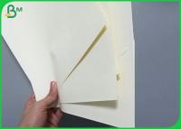 China 70g 80g Uncoated Light Yellow Offset Printing Paper Account Book Notebook for sale