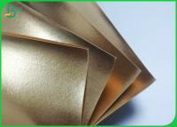China 150cm * 110 Yards 0.55mm Golden Water Proof Paper For Handbags Or Storage Bags for sale
