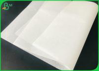 China Food Grade Approved 38gsm 40gsm Anti Grease white Kraft paper roll 90cm 125cm for sale