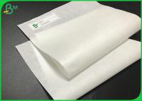 China Food Grade Approved 38gsm 40gsm Anti Grease white Kraft paper roll 90cm 125cm for sale