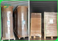 China 270gsm + 18g PE Coated Kraft Board High Strength For Snack Takeaway Boxes for sale