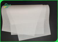 China 100% Wood Pulp 38g Coated Oilproof Paper Sheet For Bread Packaging Smooth for sale