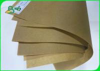 China Environmental 40gsm 60gsm Brown Kraft Paper For Food Packing Bags for sale