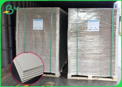 China 300gsm Uncoated Double Side Smooth Gray Board For Books Cover Making for sale