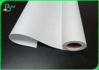 China 80g Uncoated CAD Engineering Plotter White Paper Roll For Inkjet Printing Papel 841mm 610mm for sale