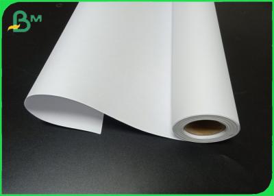 China 80g Uncoated CAD Engineering Plotter White Paper Roll For Inkjet Printing Papel 841mm 610mm for sale