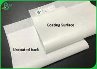 China Printable 30grs 40grs One Side Gloss Coating MG Kraft Paper Jumbo Roll for food wrapper for sale