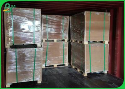 China 300g + 15g PE Food Grade Kraft Board For Making  kraft leakproof Box for sale
